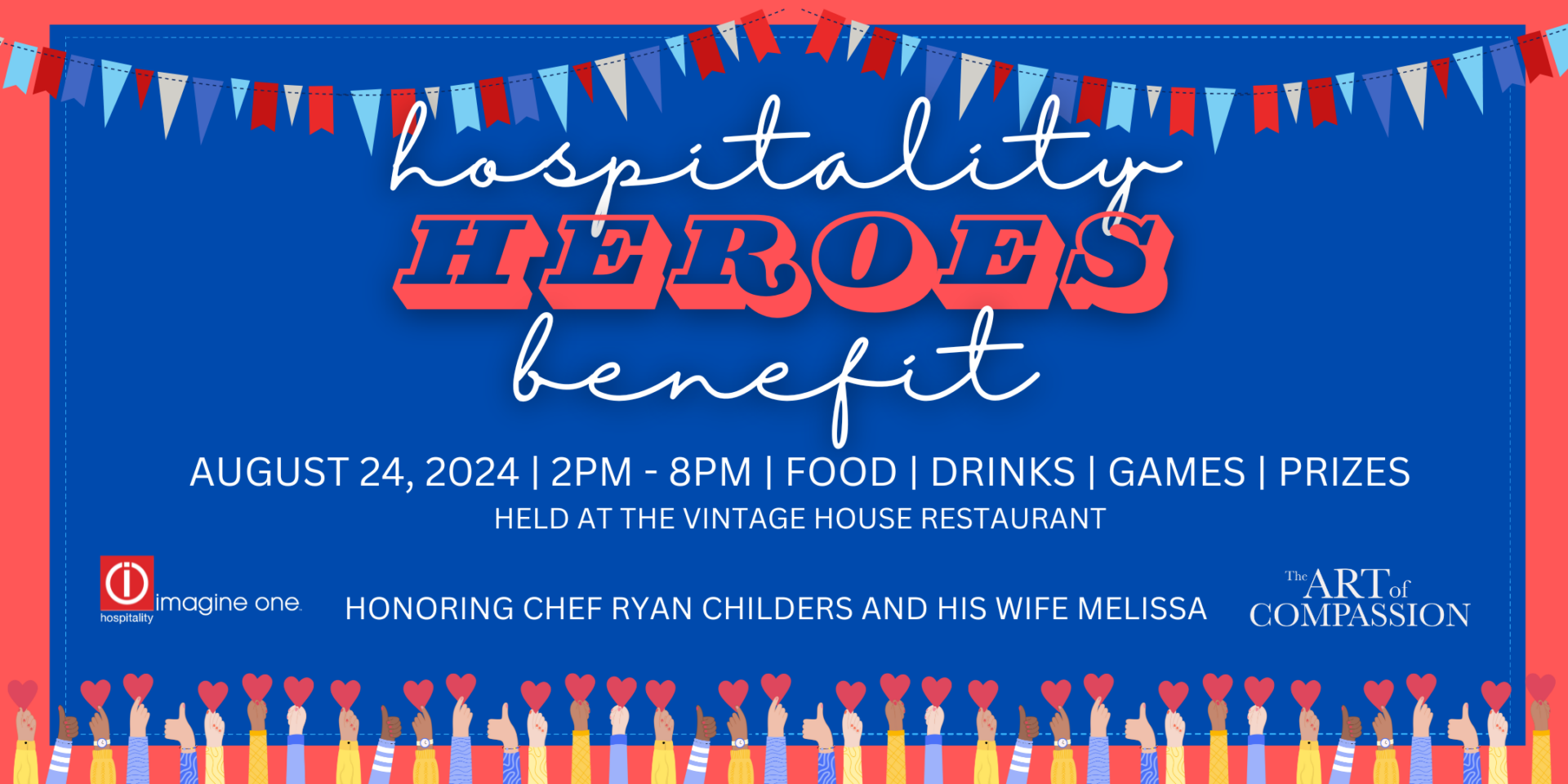Hospitality Heroes Benefit Honoring Chef Ryan Childers & his wife ...